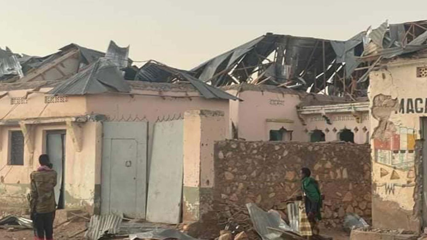 Huge blast rocks military base in central Somalia’s Halgan town ...